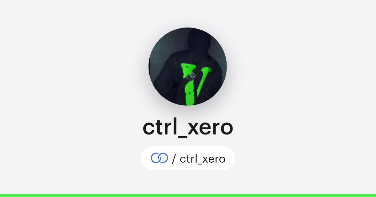 ctrl_xero · solo.to