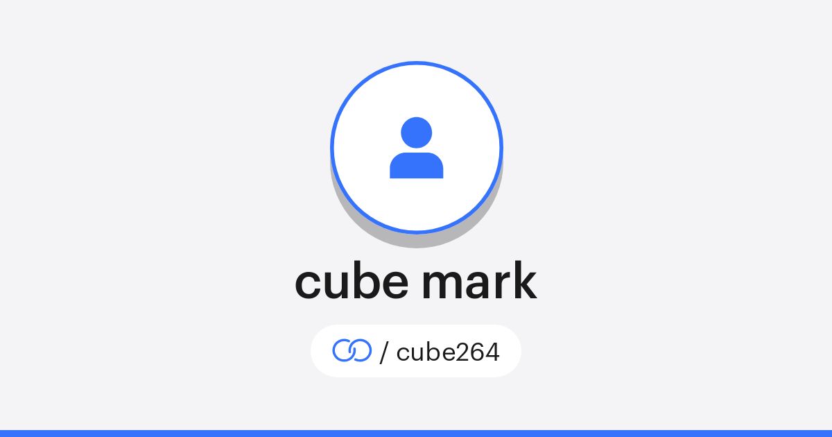 cube mark (/cube264) · solo.to