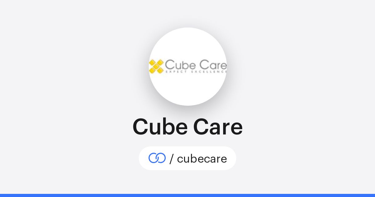 Cube Care (/cubecare) · solo.to