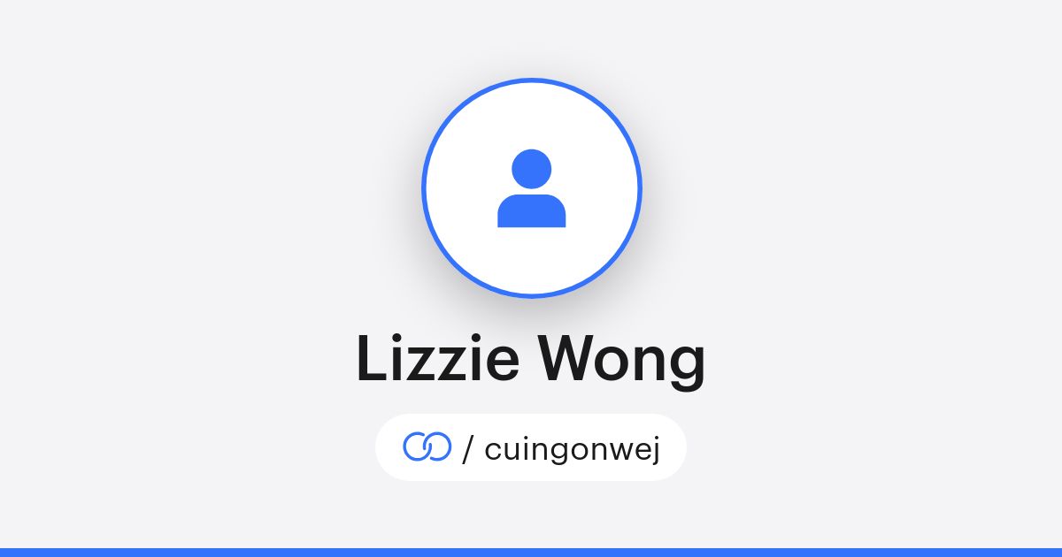 Lizzie Wong (/cuingonwej) · solo.to