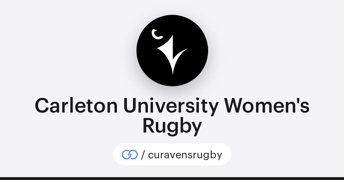 Carleton University Women's Rugby (/curavensrugby) · solo.to