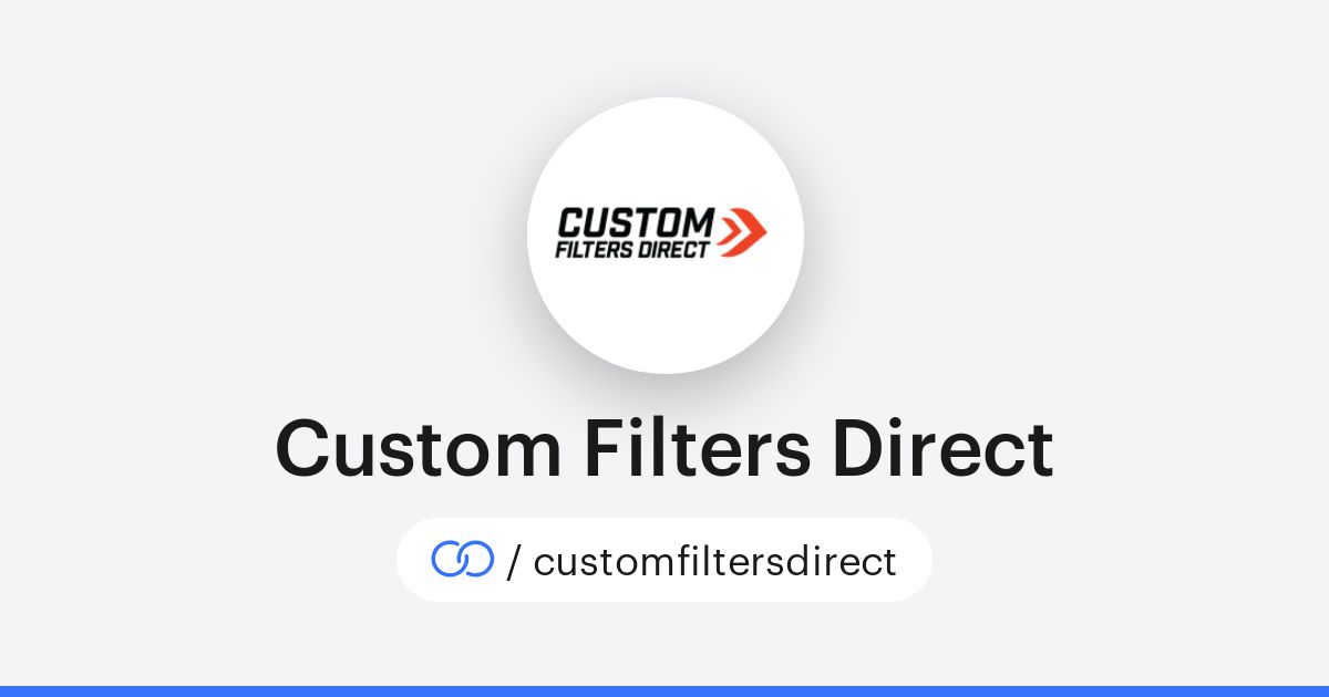Custom Filters Direct (/customfiltersdirect) · solo.to