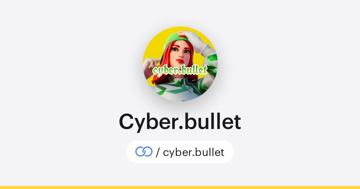 Cyber.bullet · solo.to