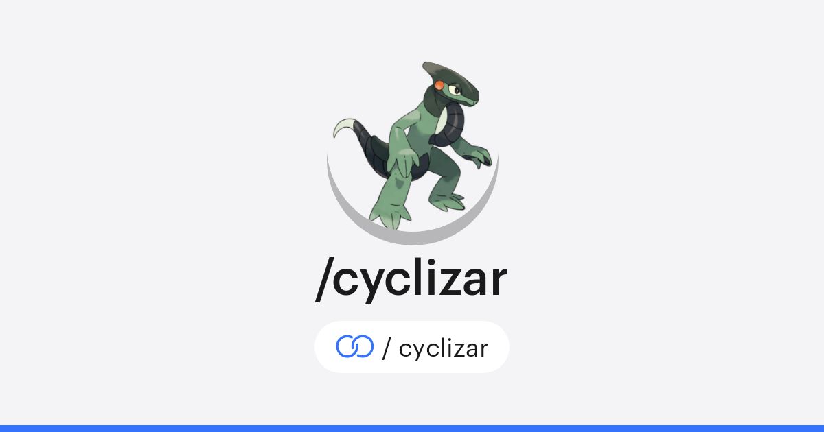 /cyclizar · solo.to