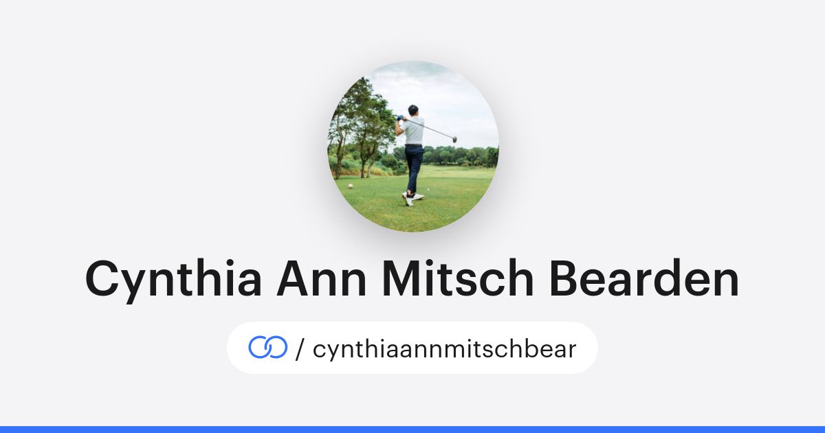 Cynthia Ann Mitsch Bearden (/cynthiaannmitschbear) · solo.to