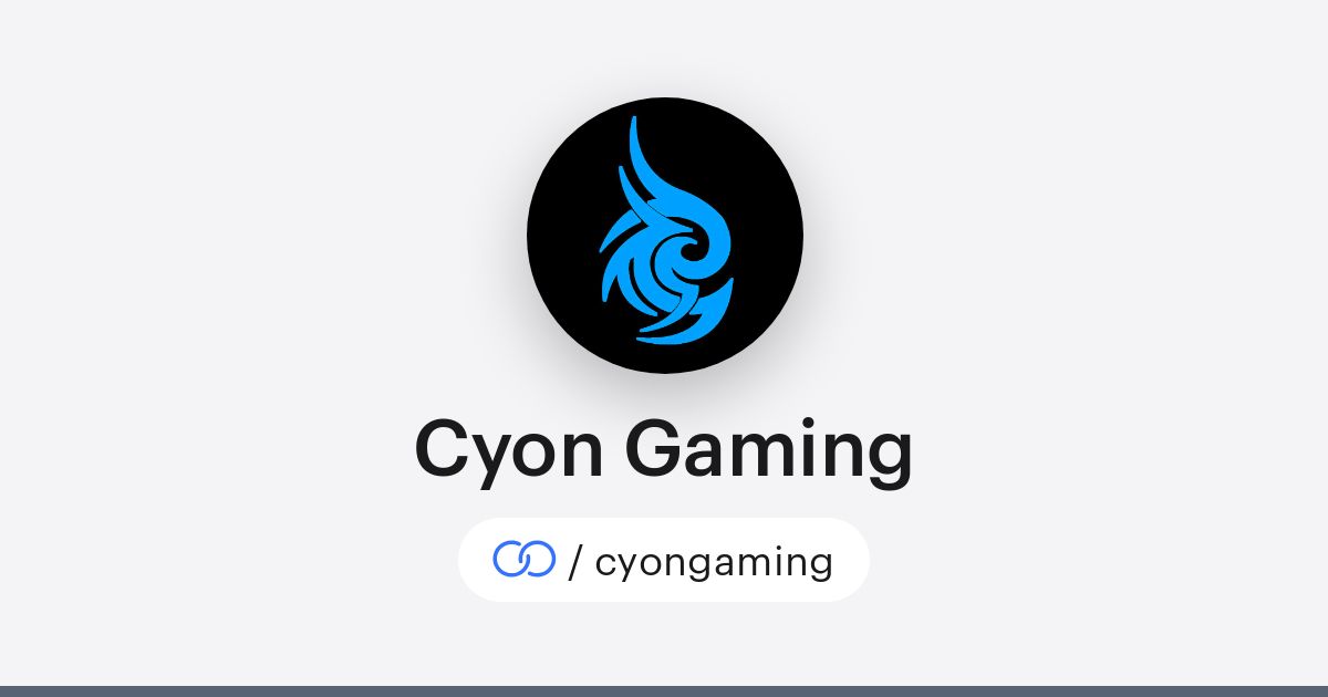 Cyon Gaming (/cyongaming) · solo.to