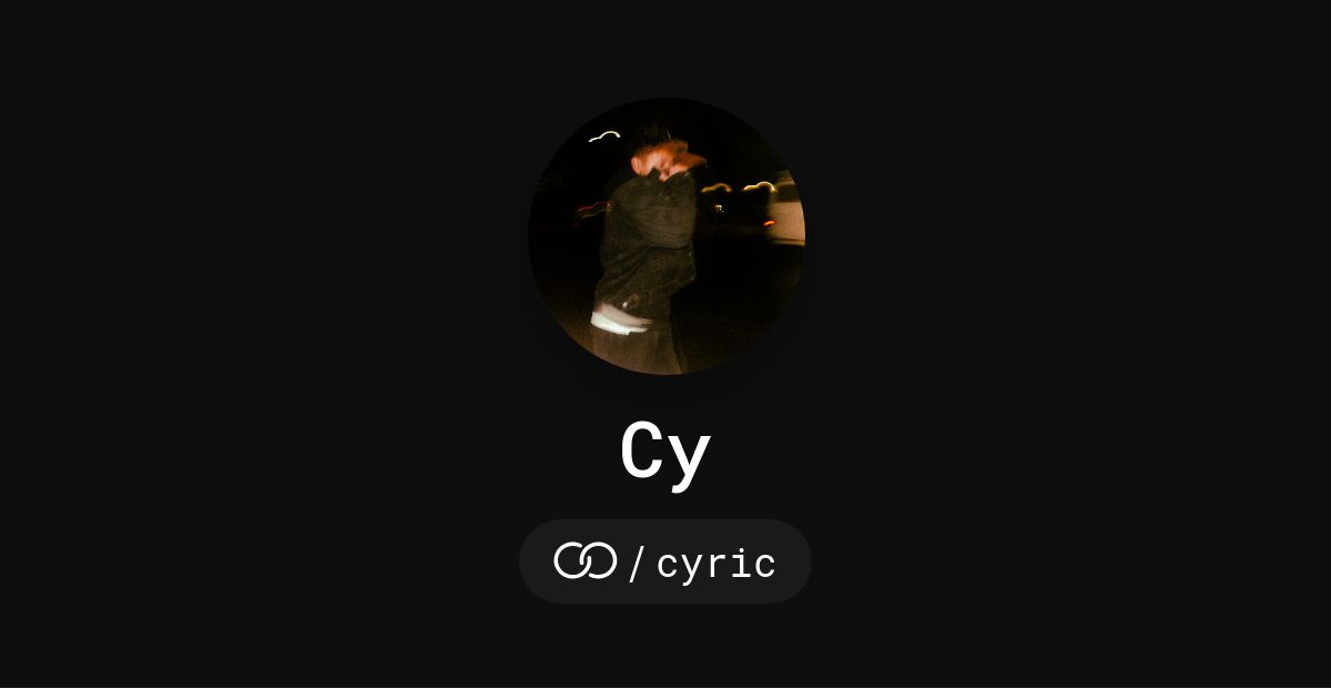 Cy (/cyric) · solo.to