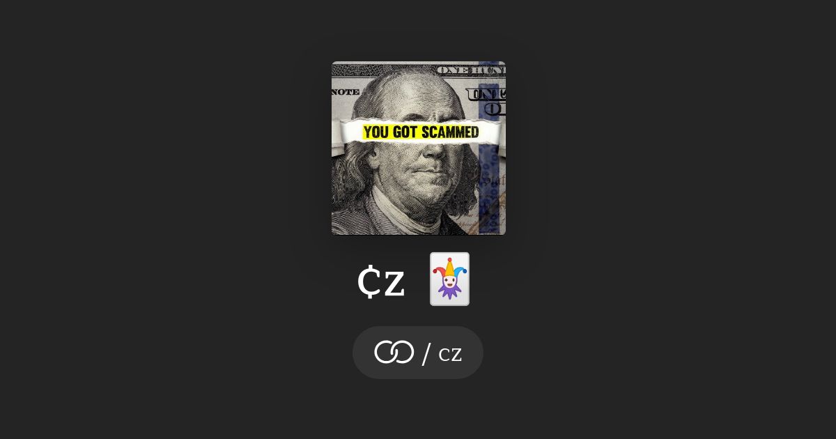 ¢z 🃏 (/cz) · solo.to