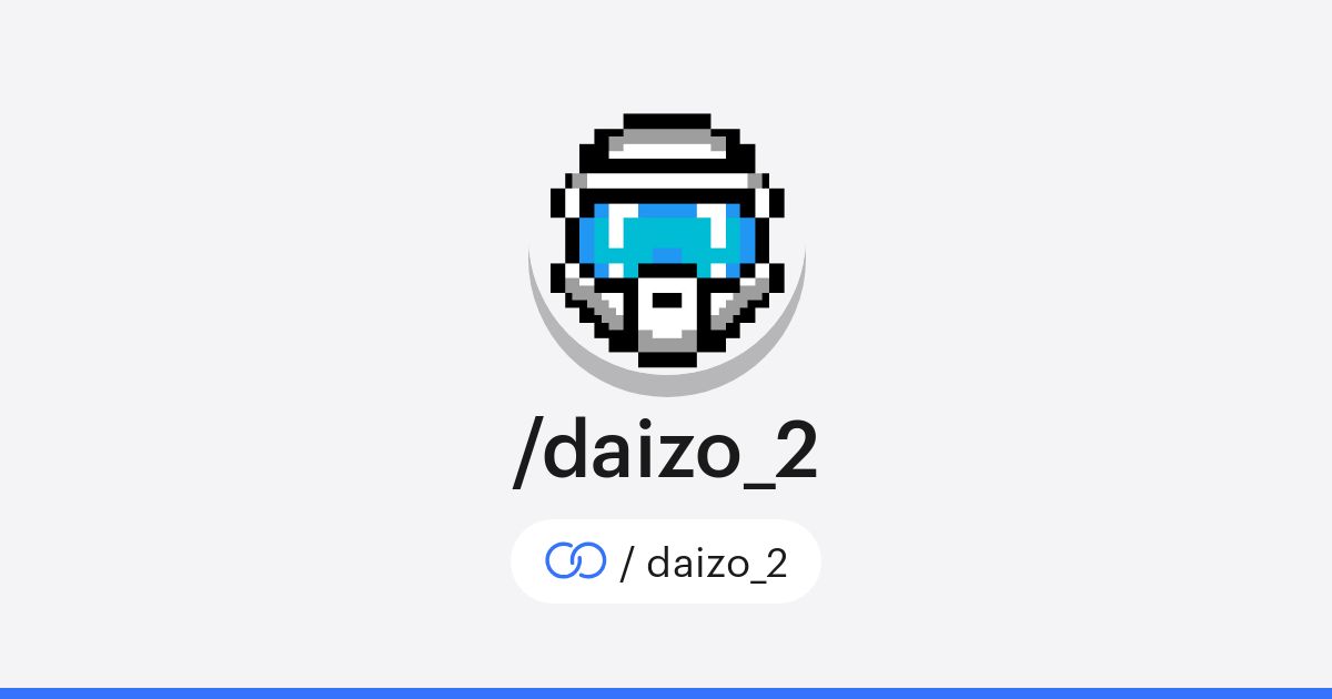 /daizo_2 · solo.to