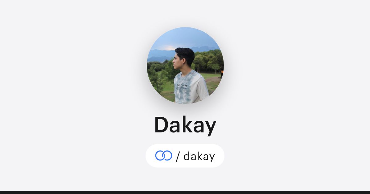 Dakay (/dakay) · solo.to