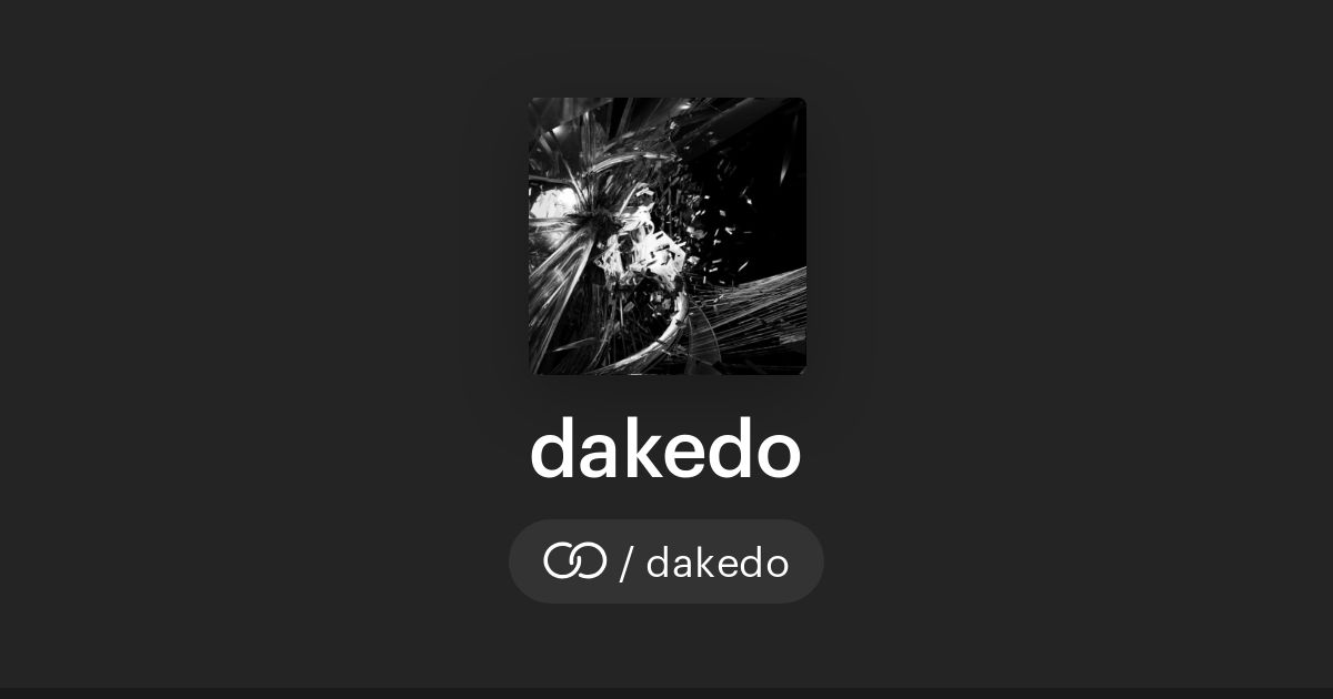dakedo · solo.to