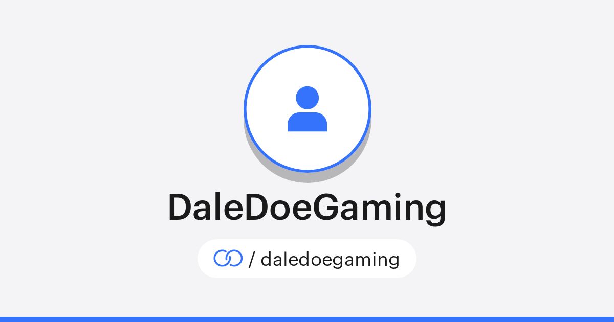DaleDoeGaming · solo.to