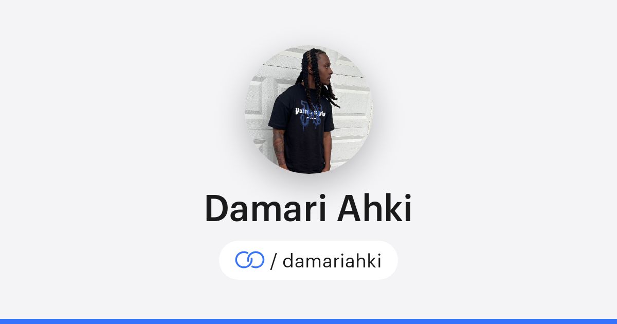 Damari Ahki (/damariahki) · solo.to