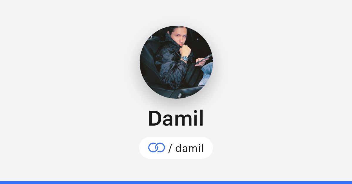 Damil (/damil) · solo.to