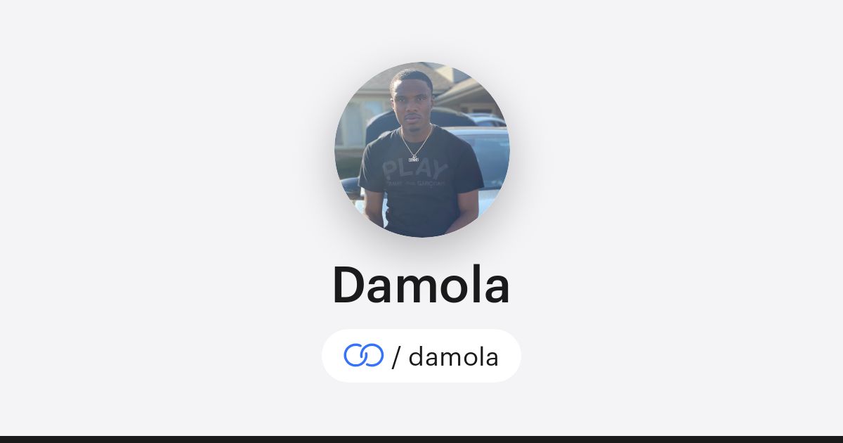 Damola (/damola) · solo.to