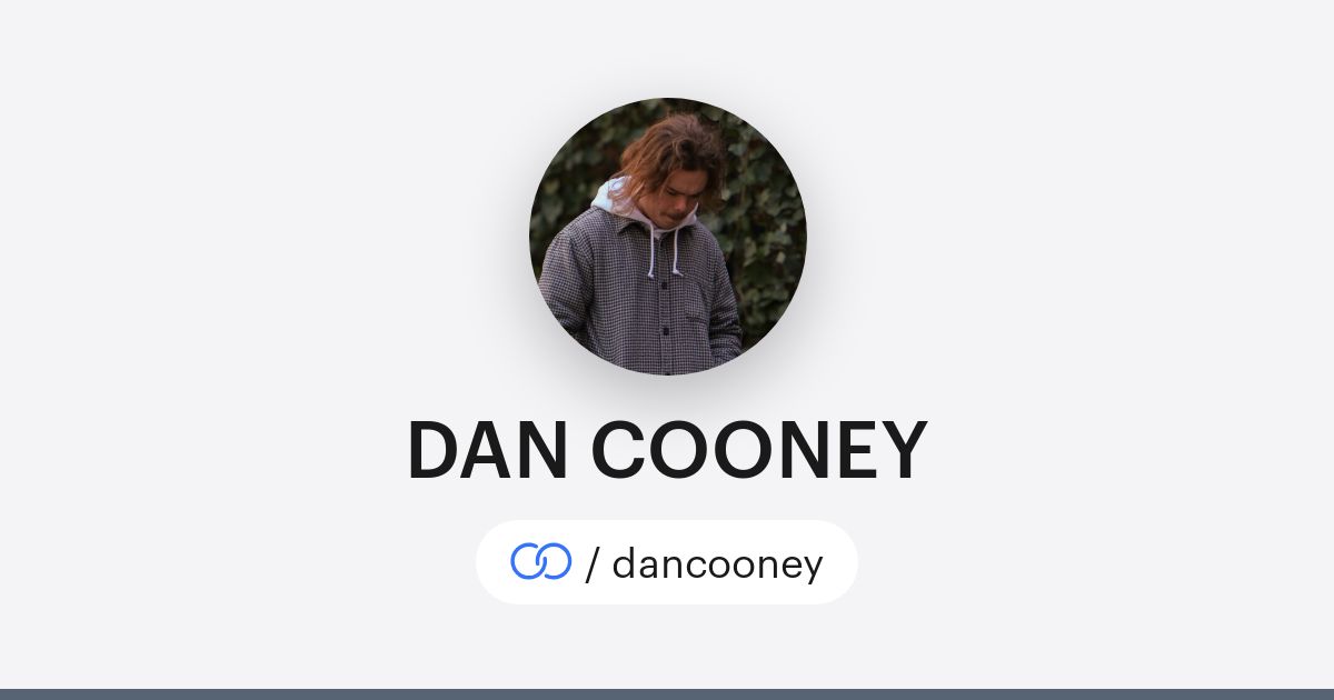 DAN COONEY (/dancooney) · solo.to