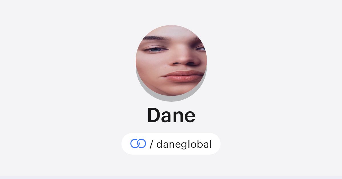 Dane (/daneglobal) · solo.to