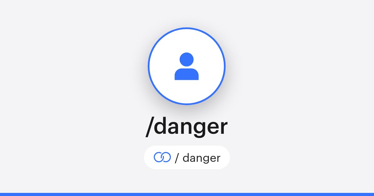 Danger · solo.to