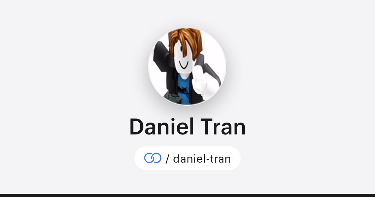 Daniel Tran (/daniel-tran) · solo.to