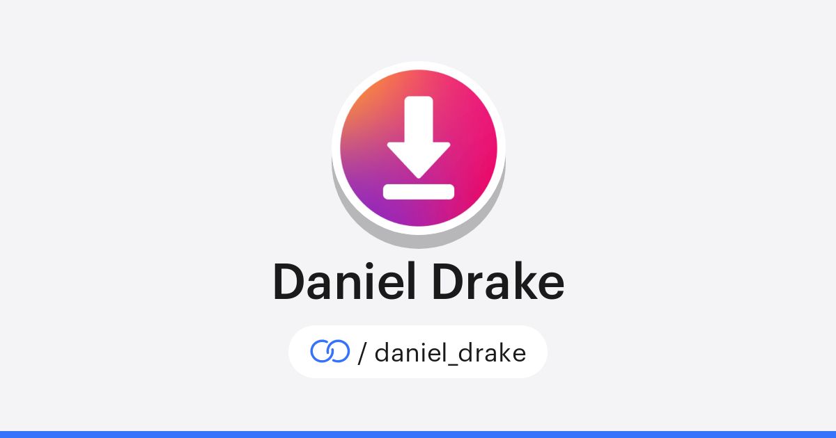 Daniel Drake (/daniel_drake) · solo.to