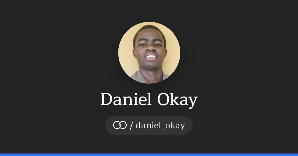 Daniel Okay (/daniel_okay) · solo.to