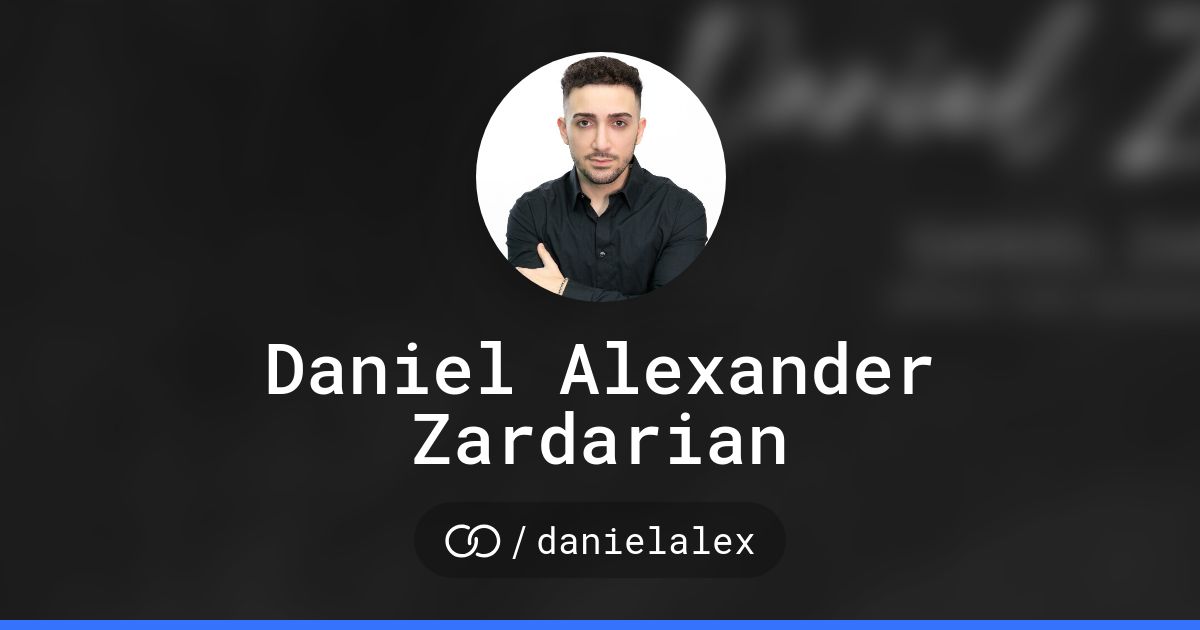Daniel Alexander Zardarian (/danielalex) · solo.to