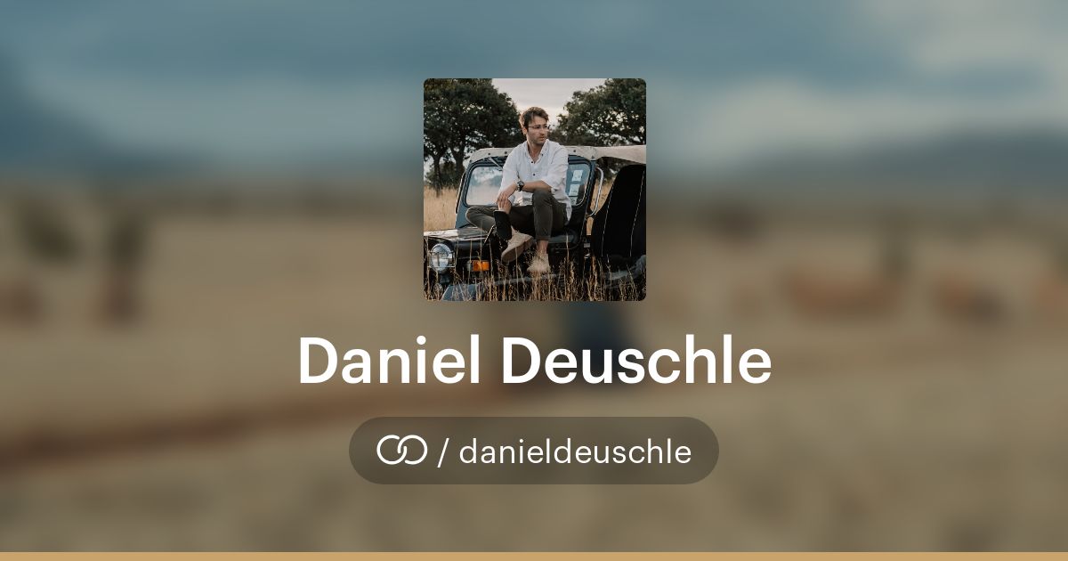 Daniel Deuschle (/danieldeuschle) · solo.to
