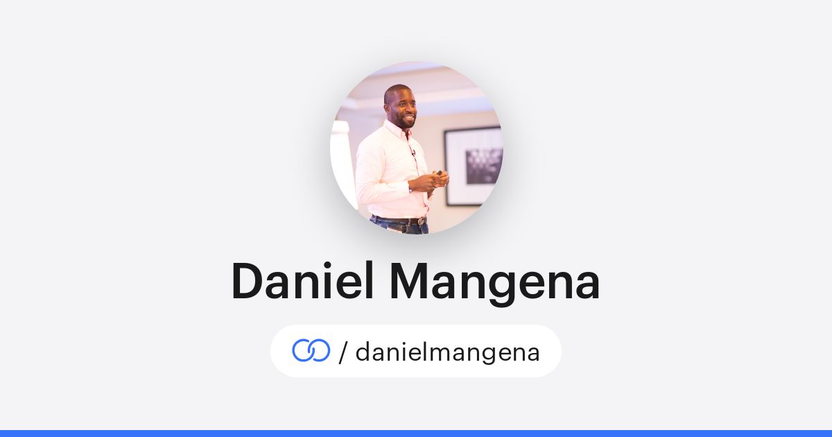 Daniel Mangena (/danielmangena) · solo.to