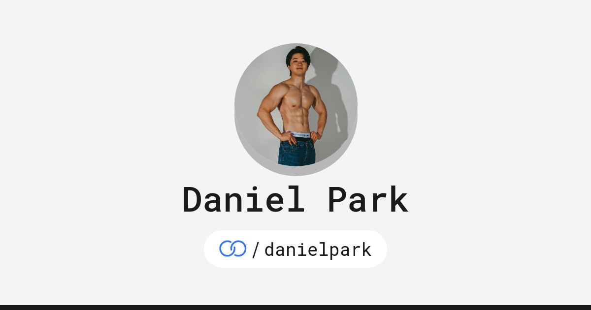 Daniel Park (/danielpark) · solo.to