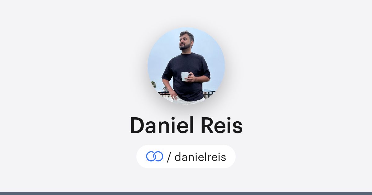 Daniel Reis (/danielreis) · solo.to