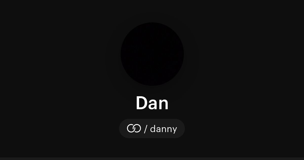 Dan (/danny) · solo.to