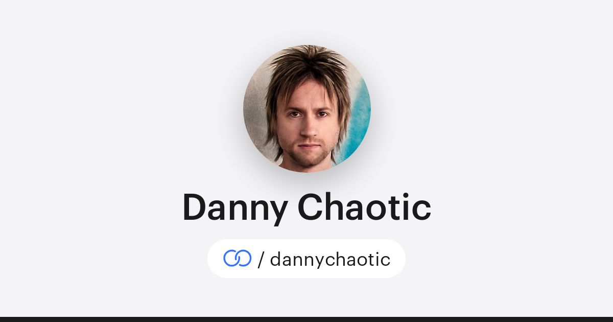 Danny Chaotic (/dannychaotic) · solo.to