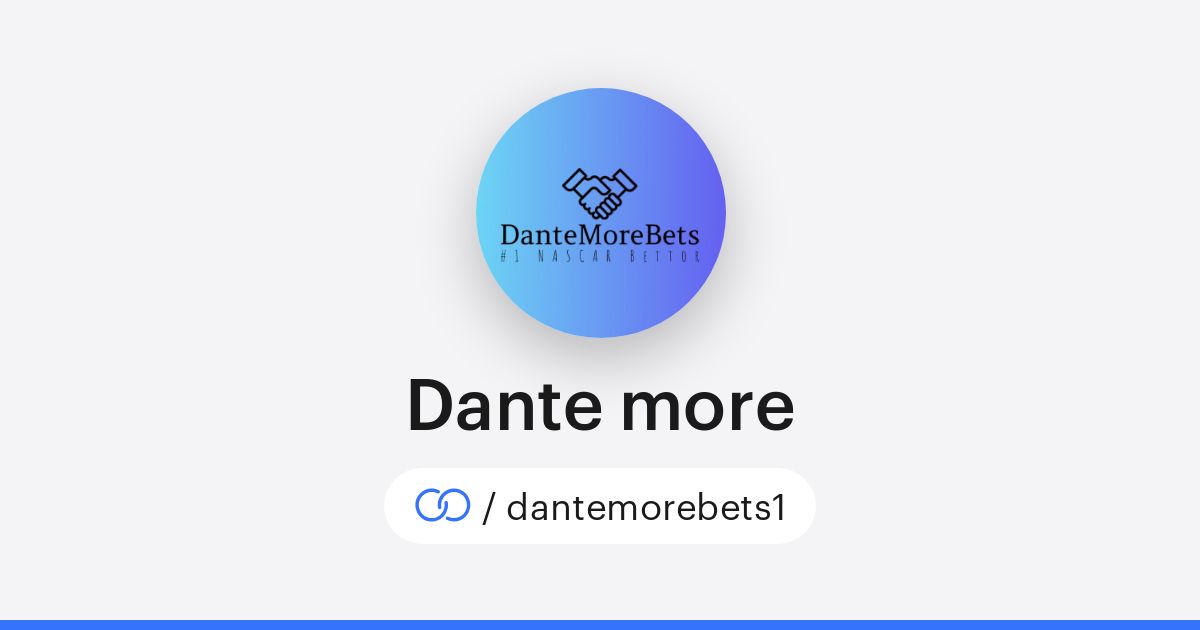 Dante more (/dantemorebets1) · solo.to