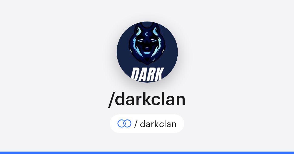 /darkclan · solo.to