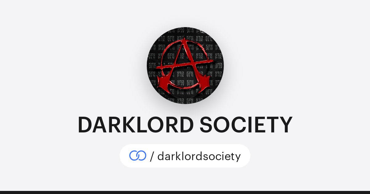 DARKLORD SOCIETY (/darklordsociety) · solo.to