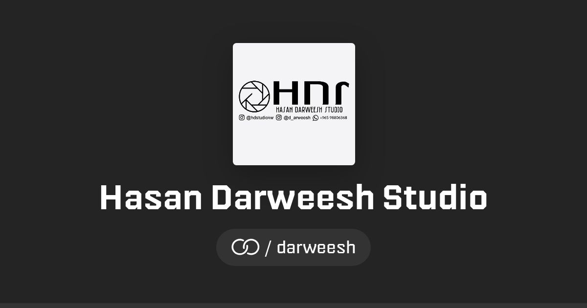 Hasan Darweesh Studio (/darweesh) · solo.to