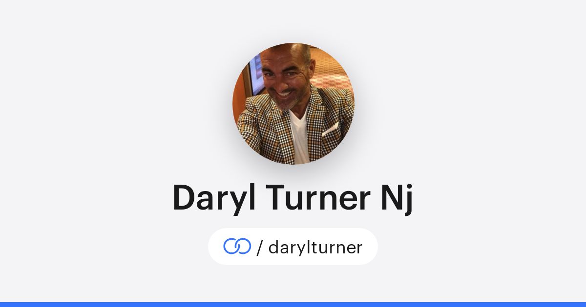 Daryl Turner Nj (/darylturner) · solo.to