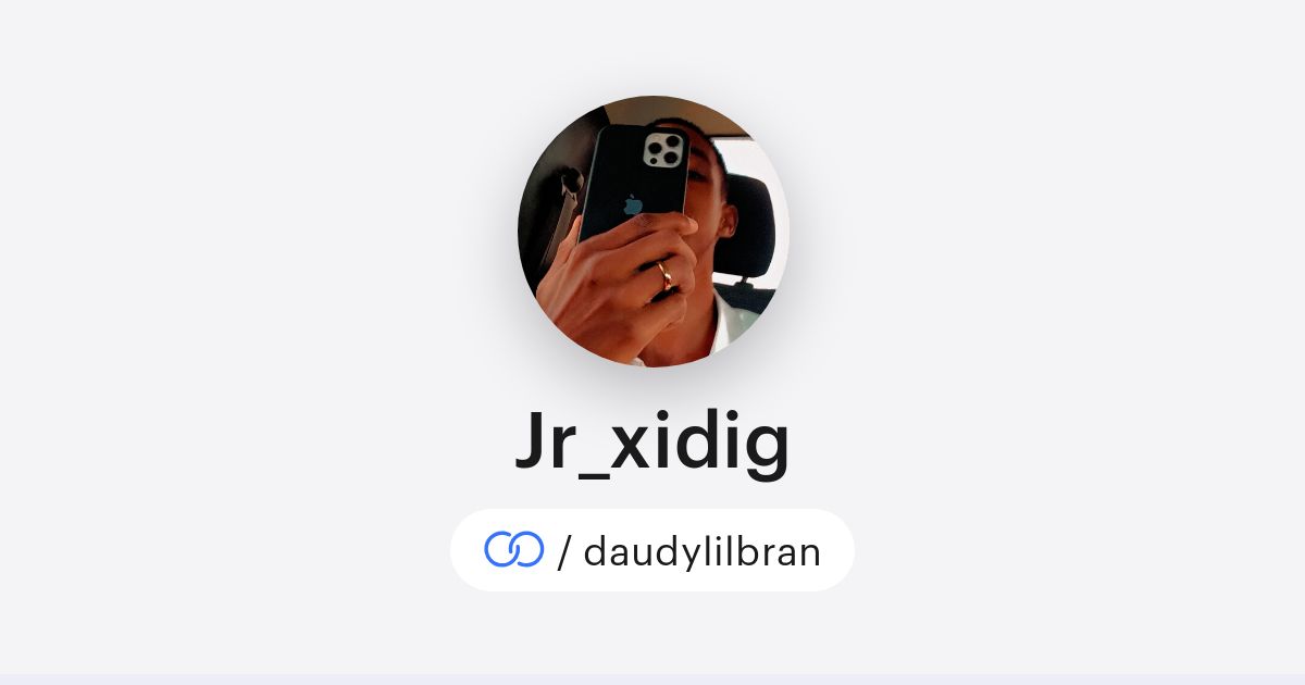 Jr_xidig (/daudylilbran) · solo.to
