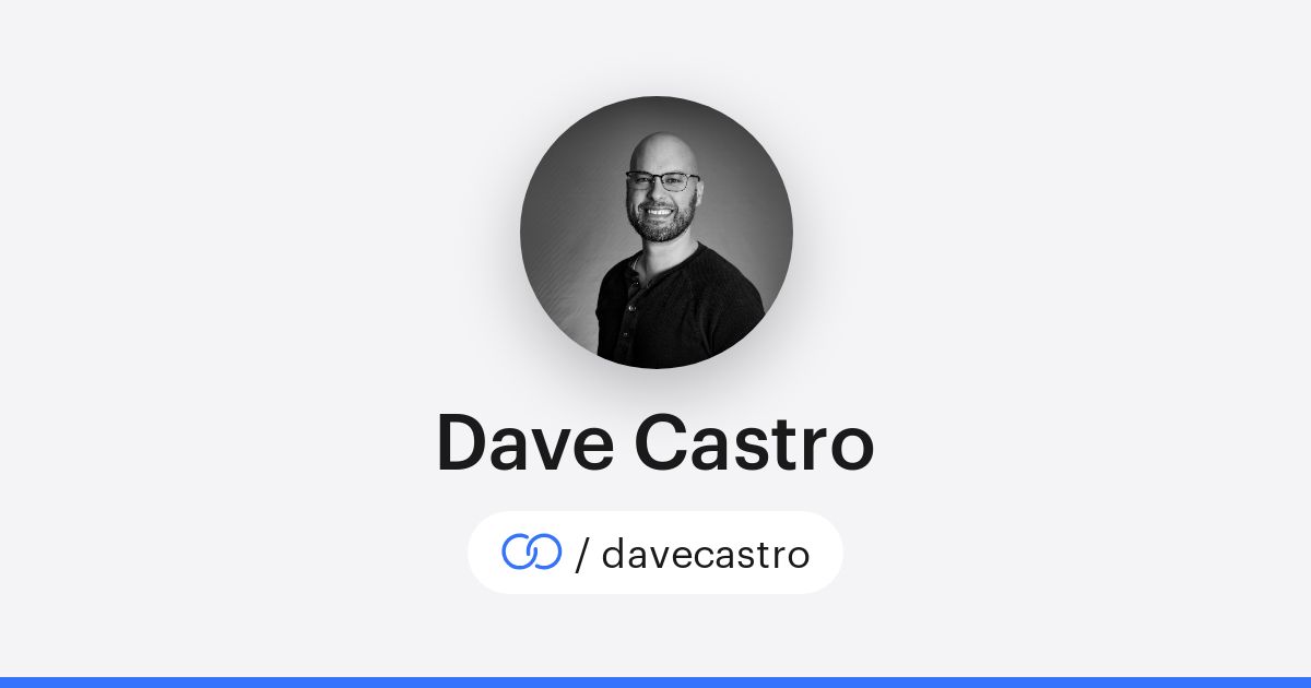 Dave Castro (/davecastro) · solo.to