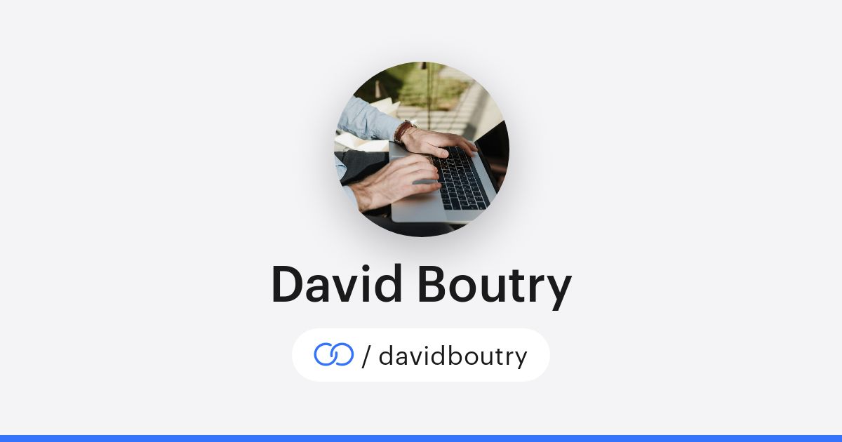 David Boutry (/davidboutry) · solo.to