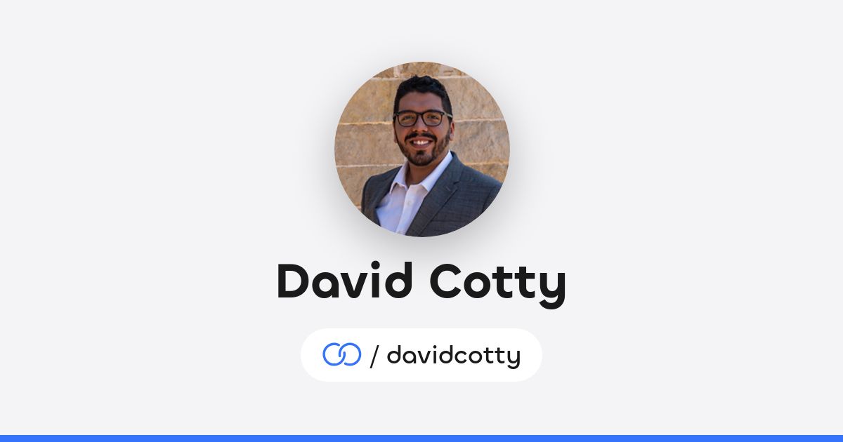 David Cotty (/davidcotty) · solo.to
