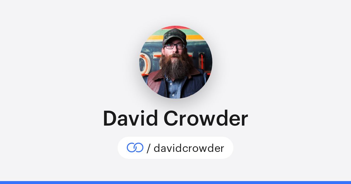 David Crowder (/davidcrowder) · solo.to
