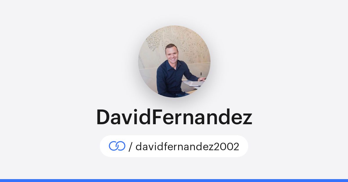 DavidFernandez (/davidfernandez2002) · solo.to