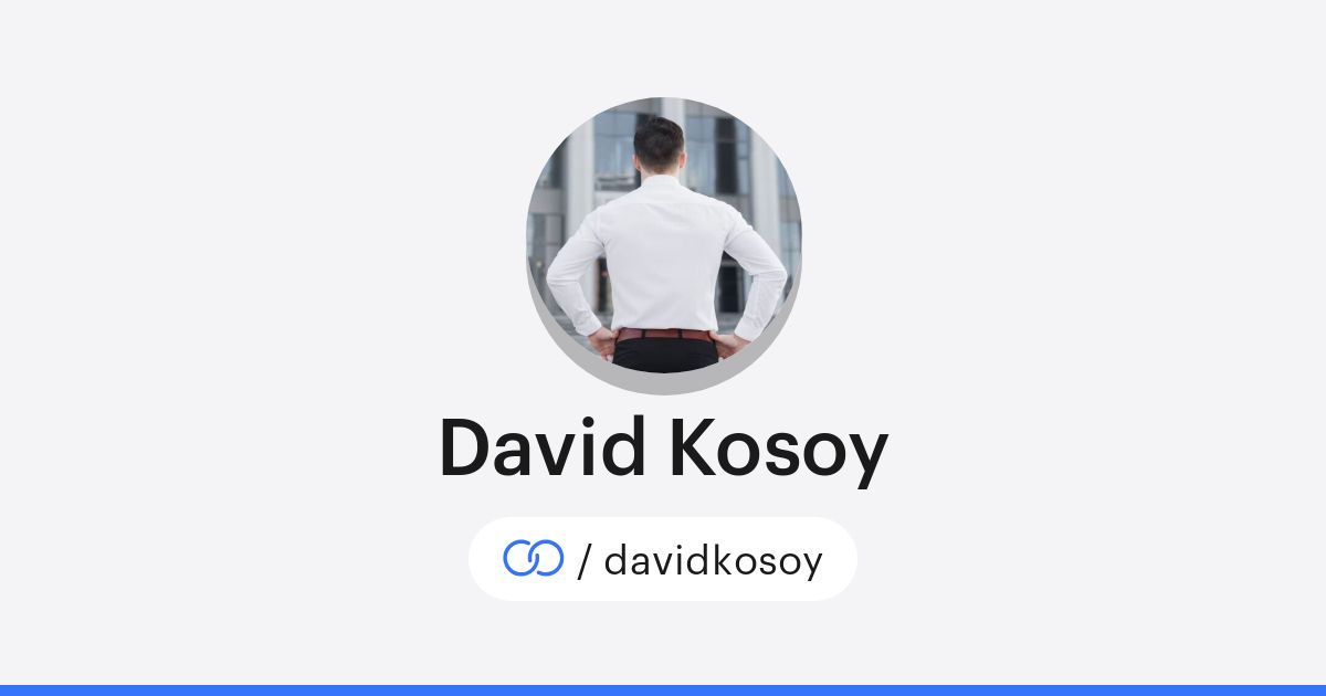 David Kosoy (/davidkosoy) · solo.to