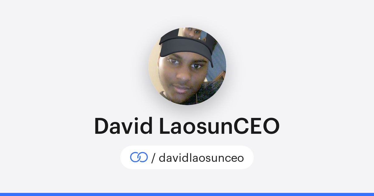 David LaosunCEO (/davidlaosunceo) · solo.to