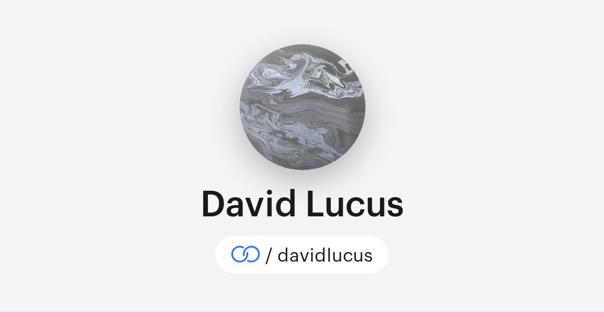 David Lucus (/davidlucus) · solo.to