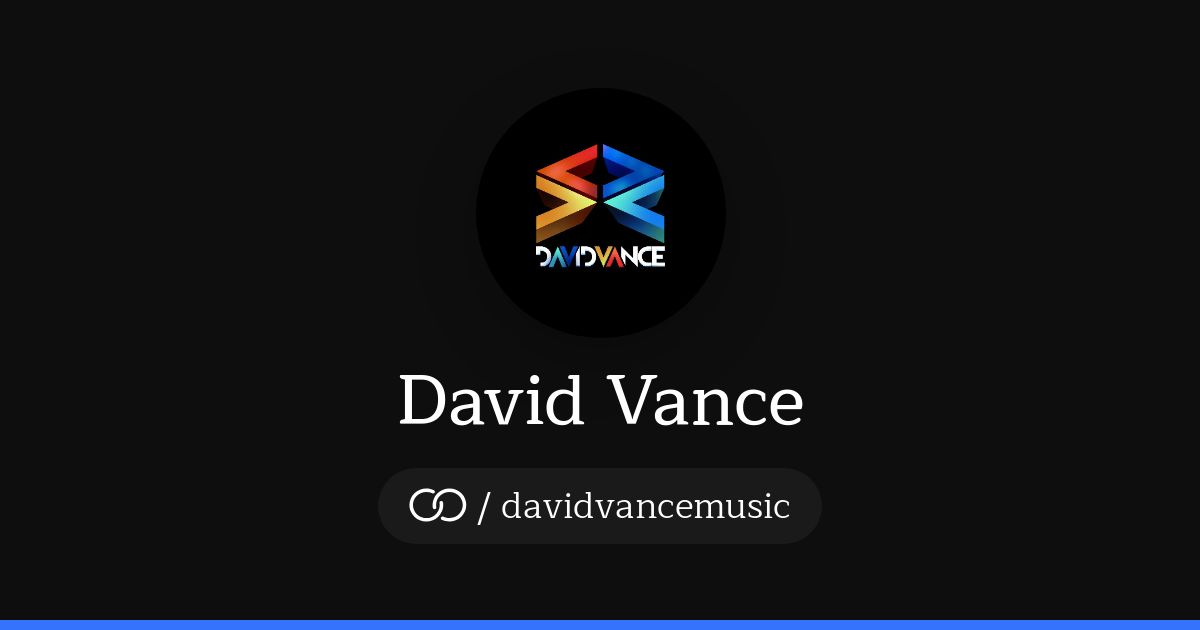David Vance (/davidvancemusic) · solo.to