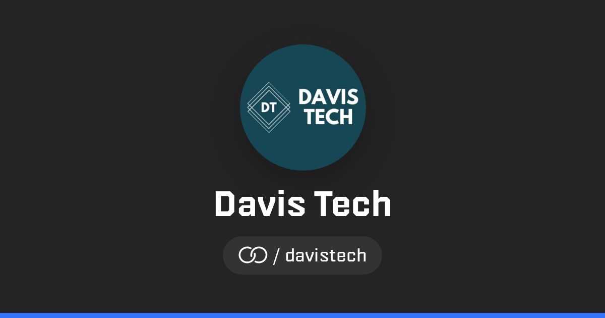 Davis Tech (/davistech) · solo.to
