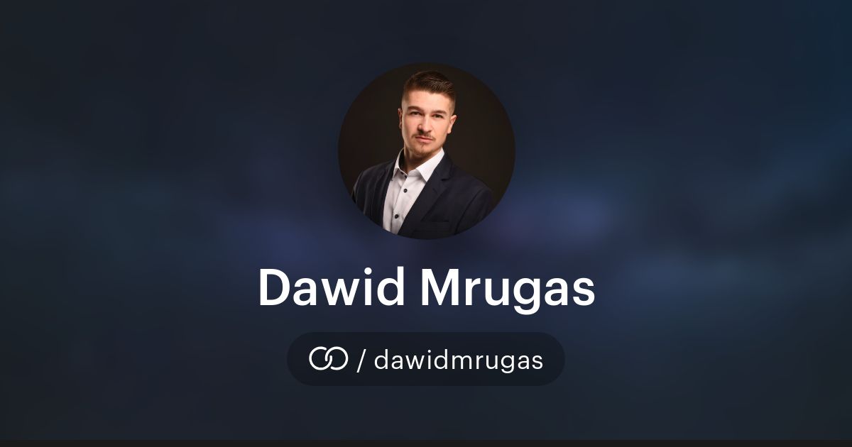 Dawid Mrugas (/dawidmrugas) · solo.to