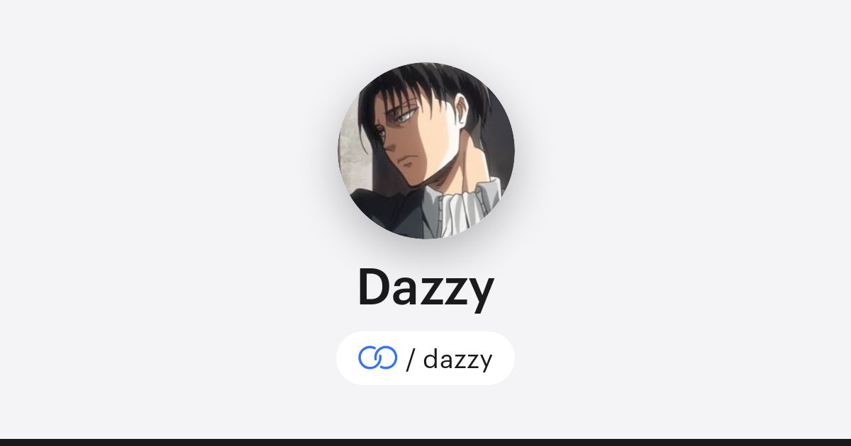 Dazzy · solo.to
